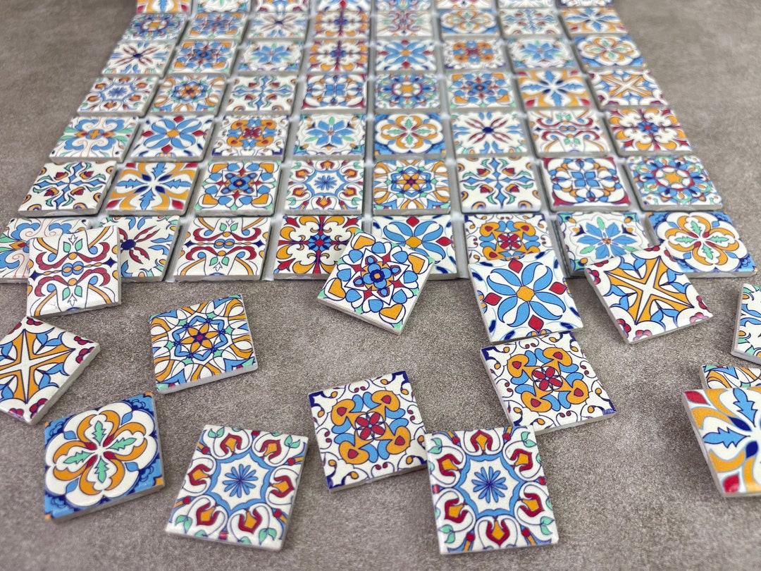 Dollhouse Tile Flooring, Miniature Ceramic Tiles for Realistic Floor, 1 ...