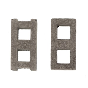 Silicone Mold, Miniature Cinder Block Mold, 1:12 Scale, Mini Bricks ...