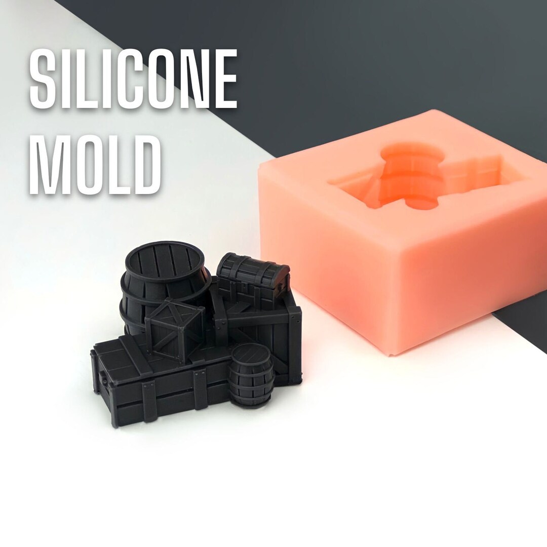 Silicone Mold, Sandbag Barricades, Road Blocks, Scenery Terrain ...