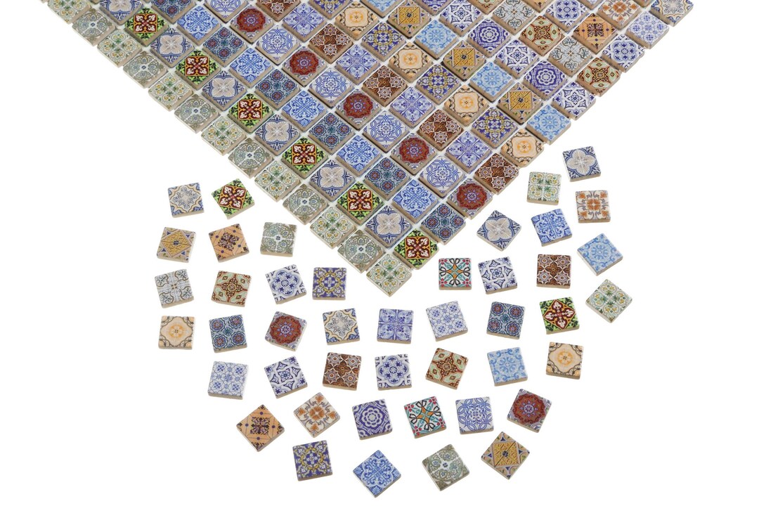 Miniature Stone Tiles: Crafts, Mosaics, Dollhouse Flooring, Decorative ...