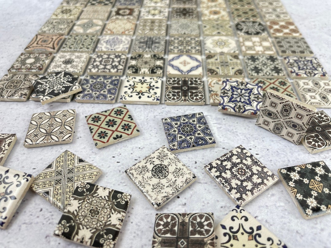 Dollhouse Tile Flooring, Miniature Stone Tiles for Realistic Floor, 1: ...