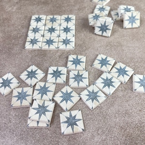 Dollhouse Tile Flooring, Hobby Miniatures Floor Tiles, Antique ...
