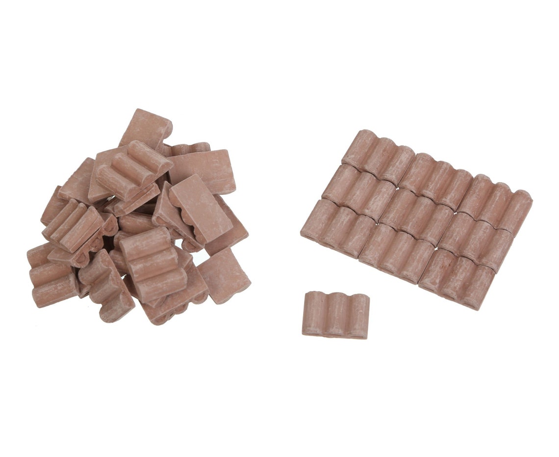 Miniature Roof Tiles Mini Roof School Project Scale - Etsy