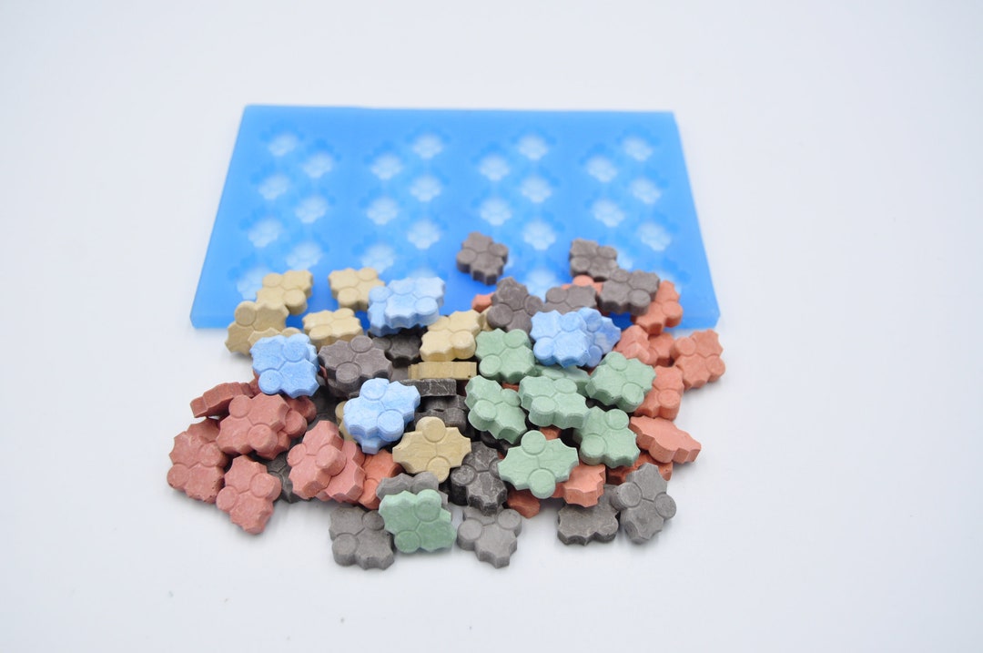 Mini Bricks Silicone Mold: Dollhouse Tiles, Polymer Clay Modelling - Etsy