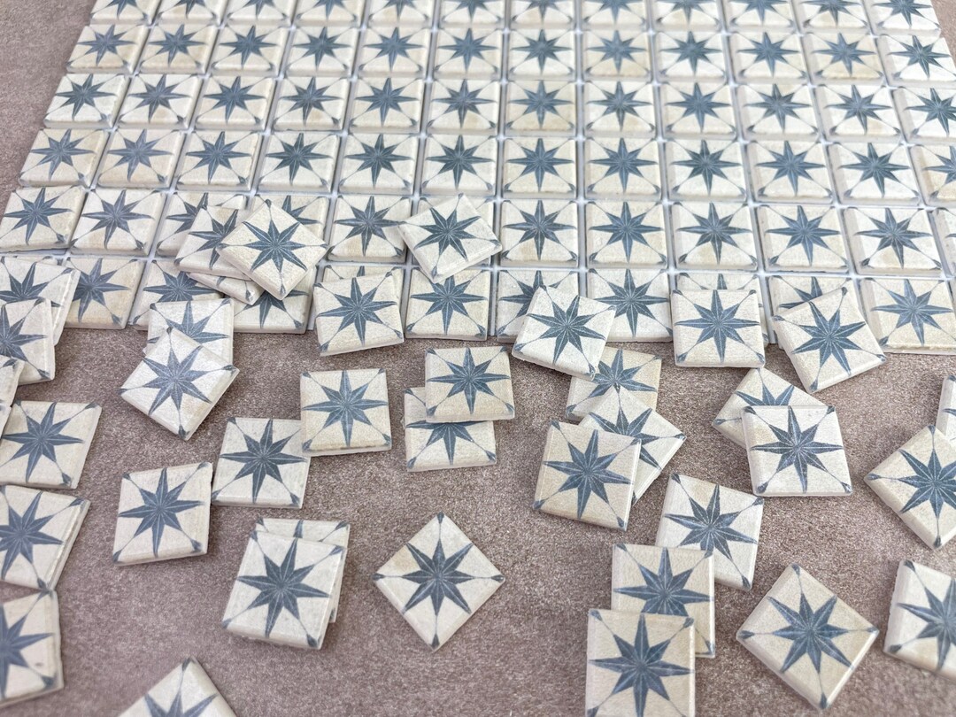 Dollhouse Tile Flooring, Hobby Miniatures Floor Tiles, Antique ...