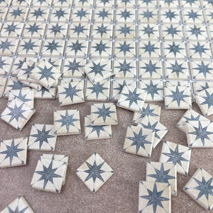 Dollhouse Tile Flooring, Hobby Miniatures Floor Tiles, Antique ...