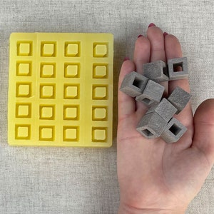 Silicone Miniature Cinder Block Mold, 1:12 Scale Mini Bricks - Etsy