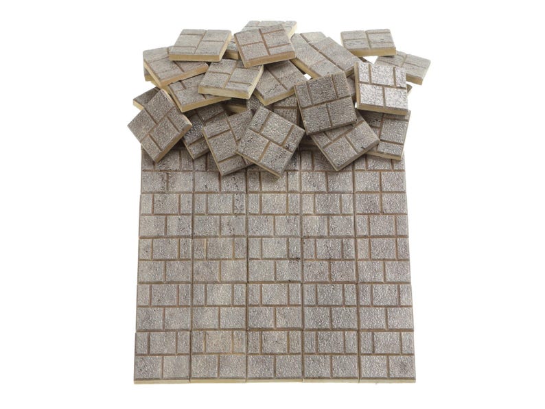 Miniature Paving Stones: Fairy Garden Dollhouse Bricks, Tile for ...