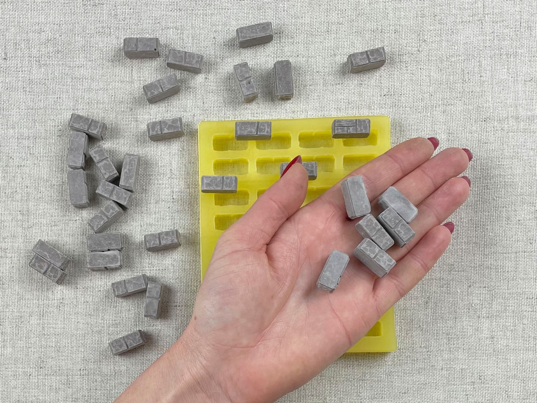 Mini Bricks Silicone Mold: Fairy Garden Dollhouse Furniture - Etsy