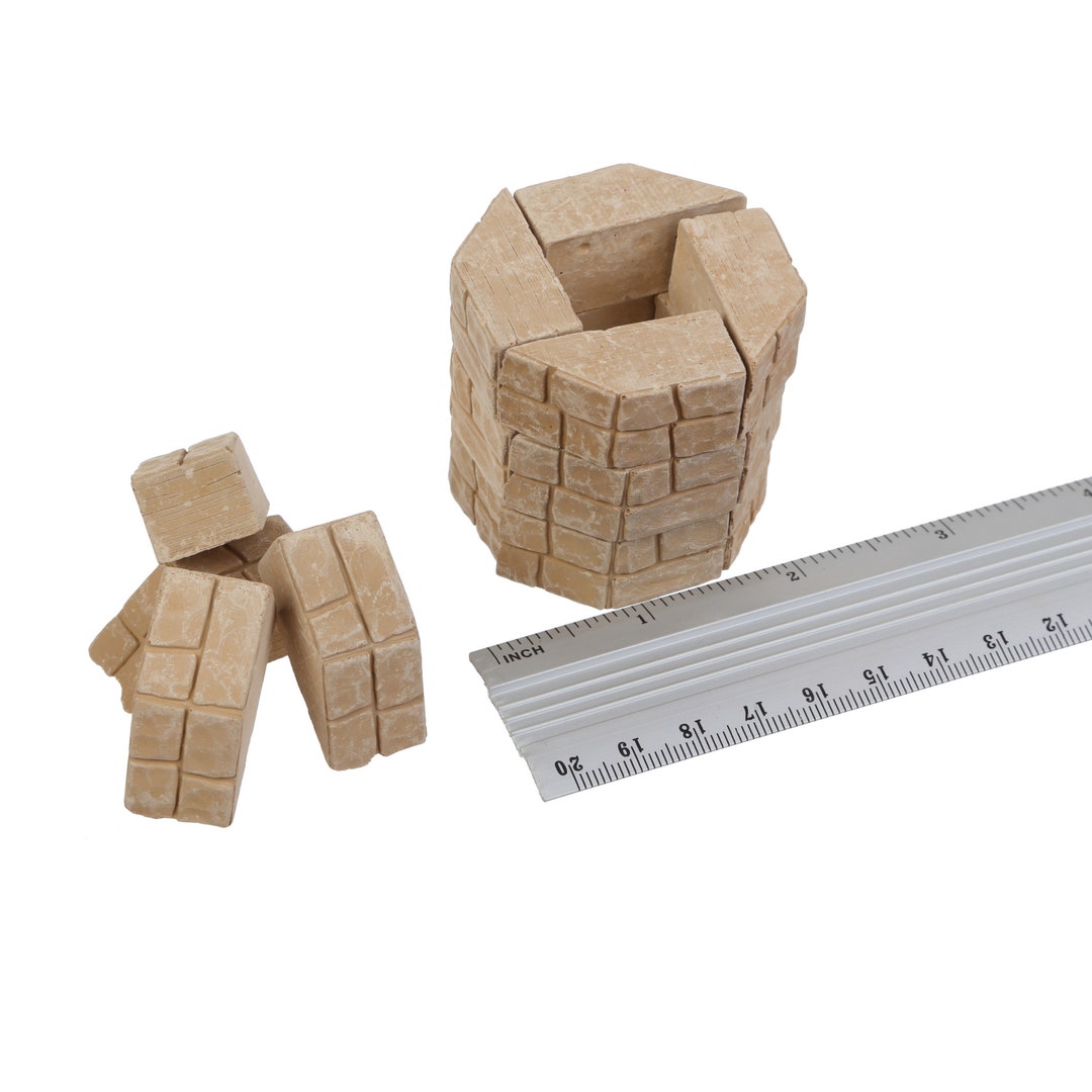 Bricks for Model Stones Walls, School Project, Diorama Scenery Building ...