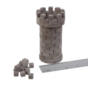 Scale Miniature Brick, School Project, Diorama Scenery Building, Mini ...