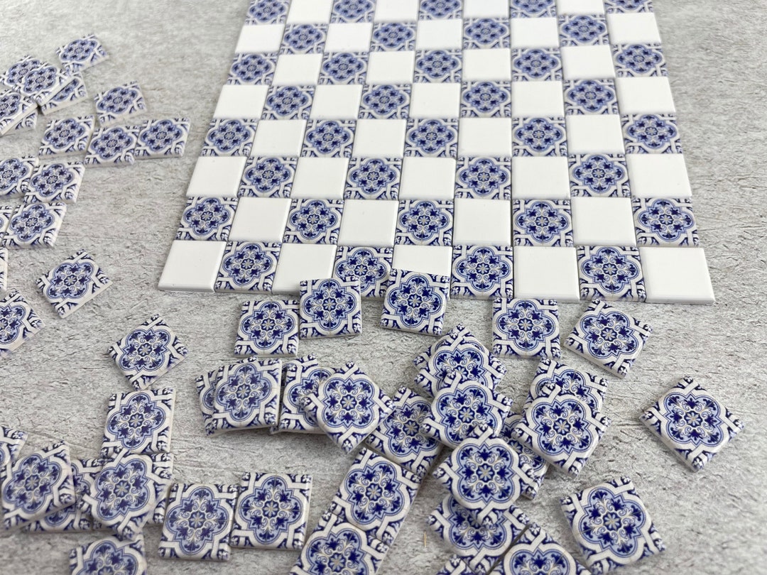Dollhouse Tile Flooring, Hobby Miniatures Floor Tiles, Antique ...
