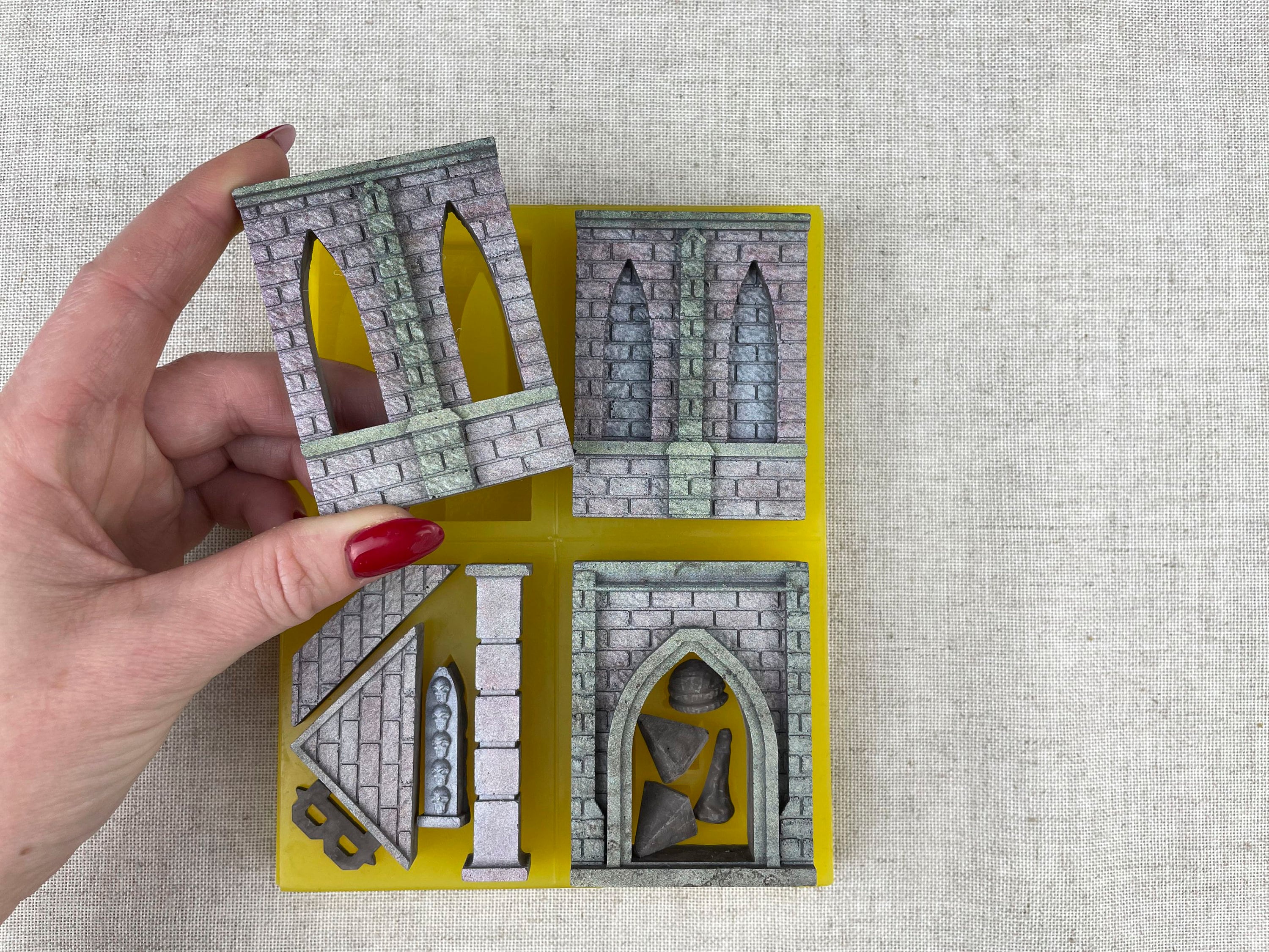 Dungeons and Dragons Modular Walls DnD Miniature Terrain Dungeon Wall ...