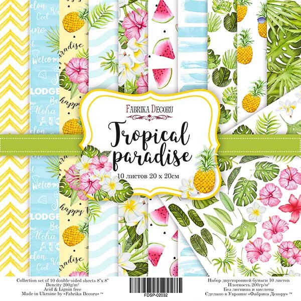 Tropical Scrapbook - Etsy