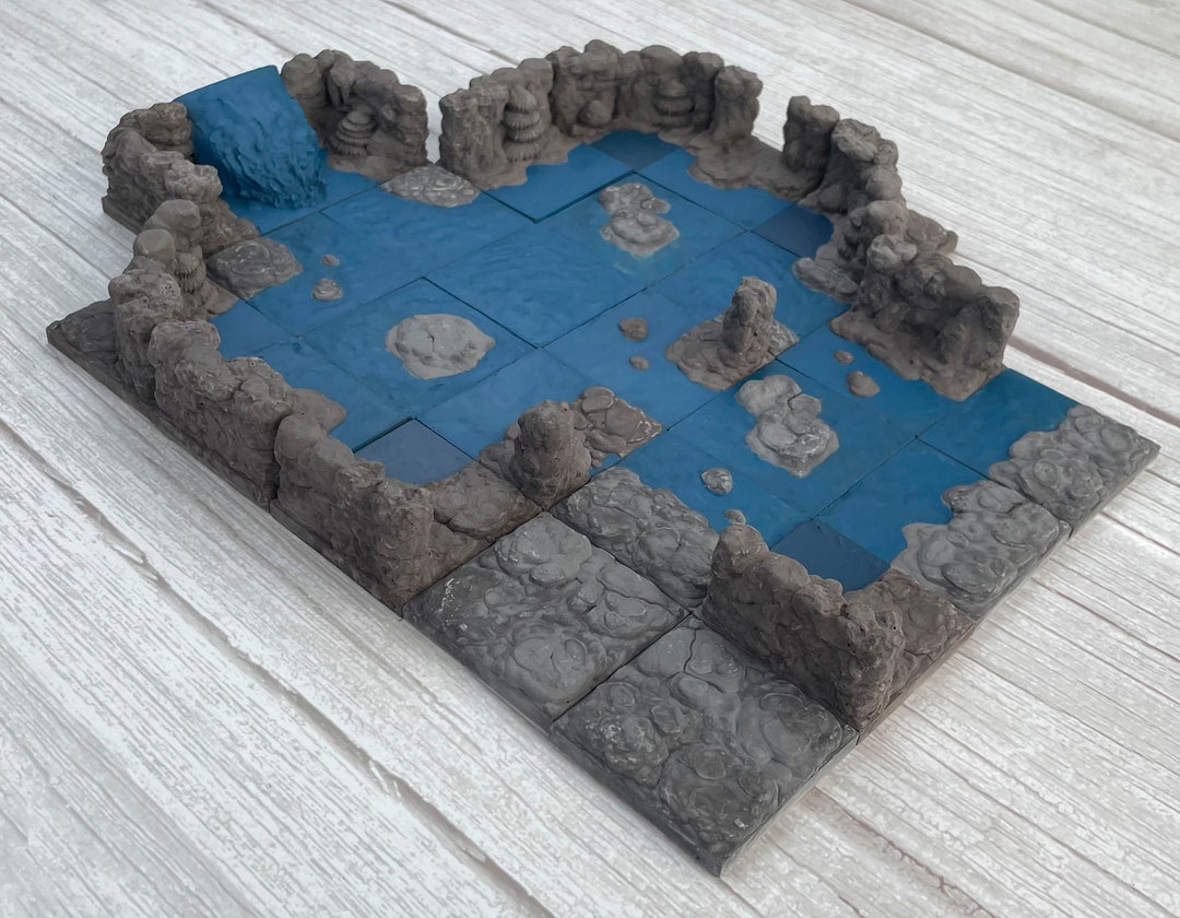Silicone Mold, Dungeon and Dragons, Dungeon Wall, Dnd Miniature Terrain ...