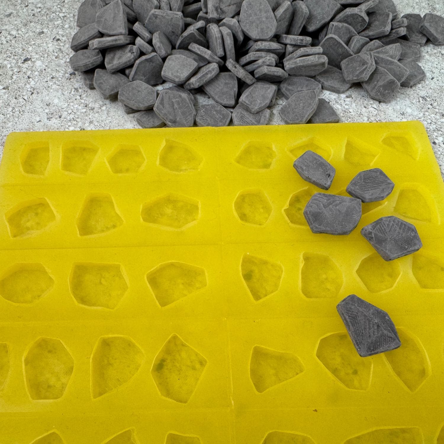 Silicone Mold: Mini Bricks for Crafts, 1/12 Scale Dollhouse Accessories ...