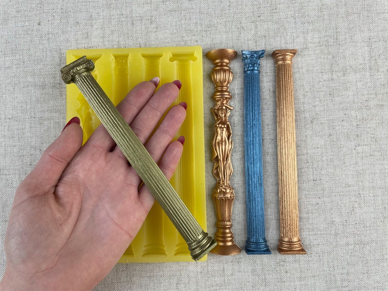 Silicone Mold Half Column Miniature Architectural Column - Etsy