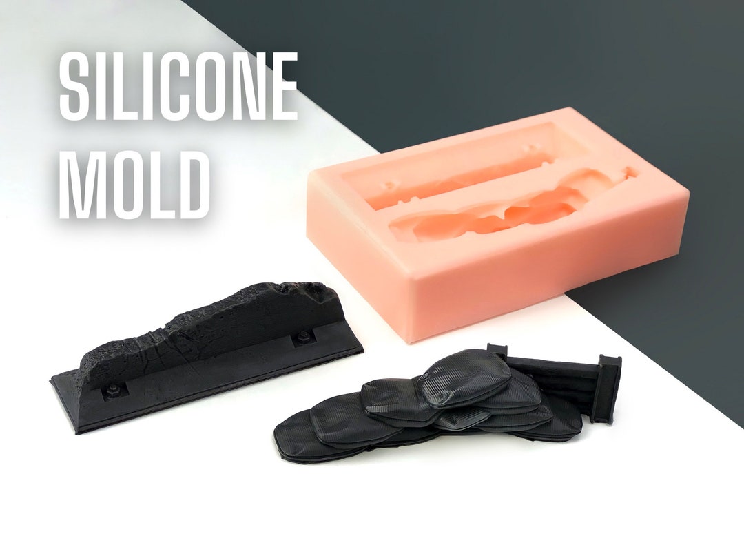 Silicone Mold, Sandbag Barricades, Road Blocks, Scenery Terrain ...