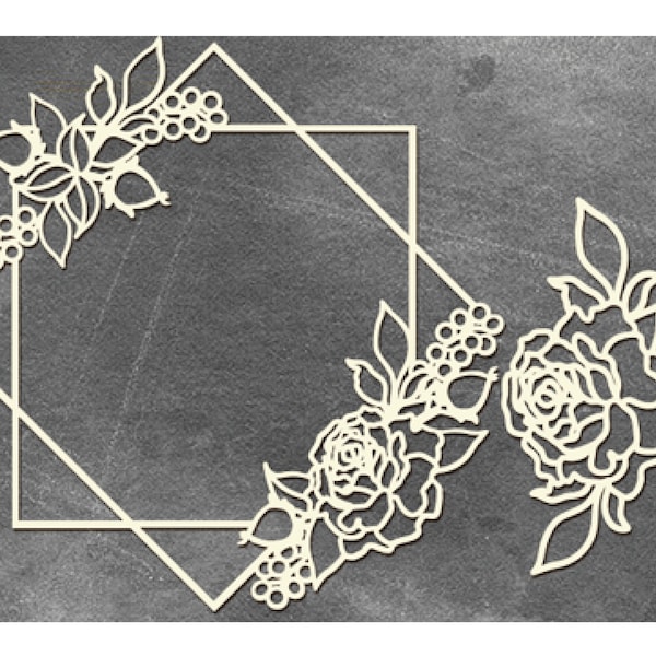 Laser Cut Chipboard - Etsy