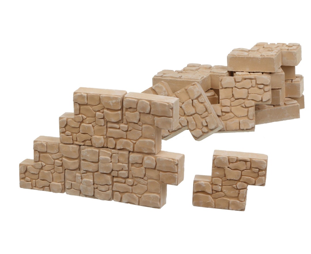 Mini Bricks, Mini Pavers, Miniature Bricks, School Project, Dollhouse ...