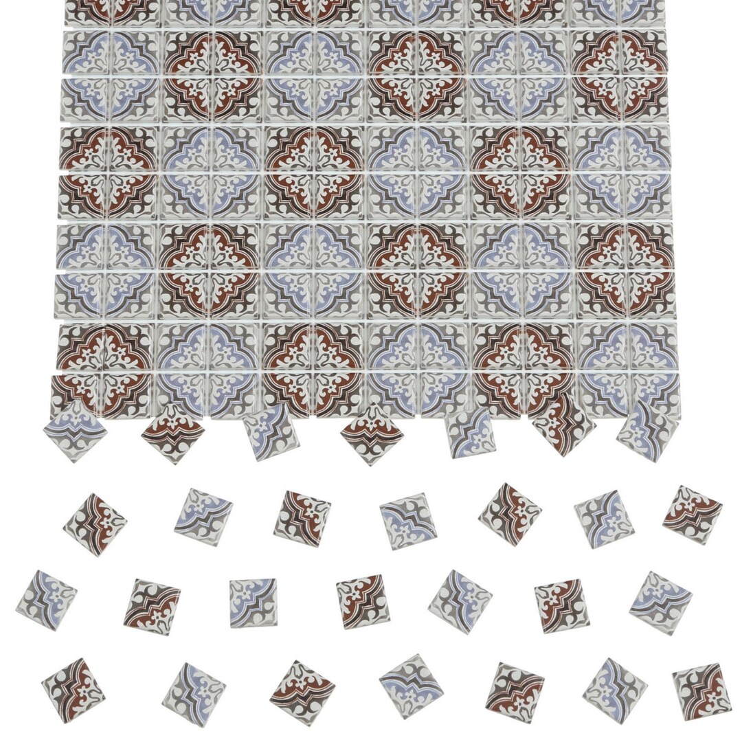 Dollhouse Tile Flooring, Hobby Miniatures Floor Tiles, Victorian ...