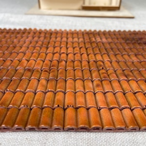 Miniature Roof Tiles, Mini Roof, School Project, Scale Miniature Roof ...