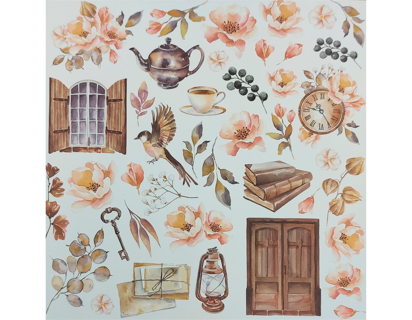 Scrapbook Collage/scrapbook Paper Pack/scrapbooking Paper Pad - Etsy