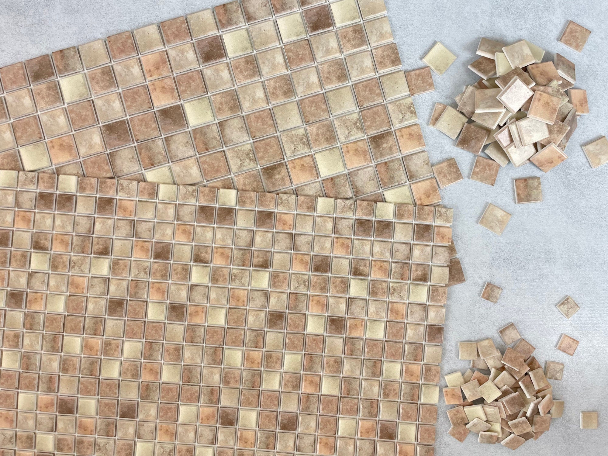 Dollhouse Flooring, Hobby Miniatures Floor Tiles, 1:12 Scale Small ...