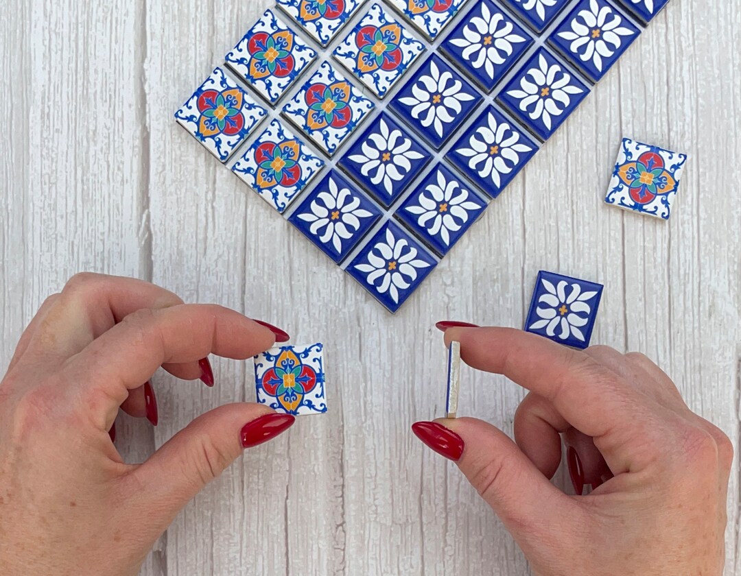 Dollhouse Tile Flooring Miniature Ceramic Tiles for Realistic Floor 1: ...