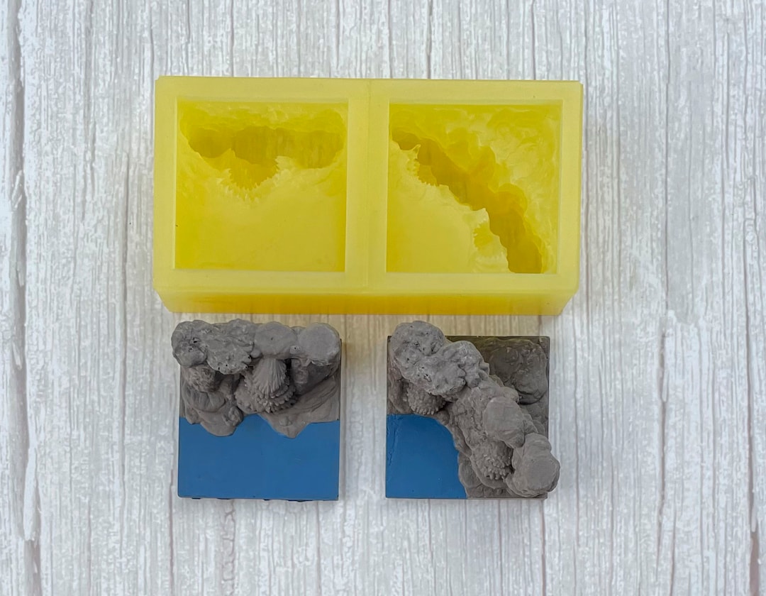 Dungeon Wall Silicone Mold: Dnd Miniature Terrain, Wargaming - Etsy