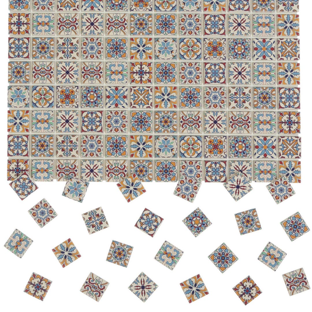 Dollhouse Flooring, Hobby Miniatures Floor Tiles, 1:12 Scale Small ...
