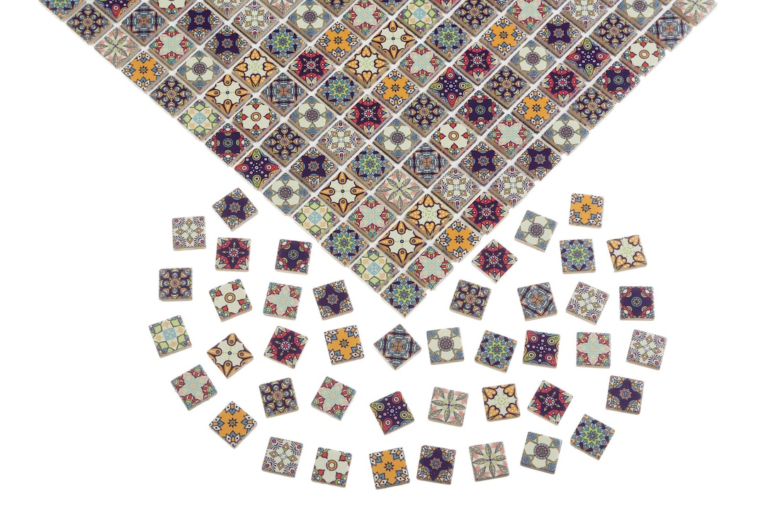 Miniature Stone Tiles: Crafts, Mosaics, Dollhouse Flooring, Decorative ...