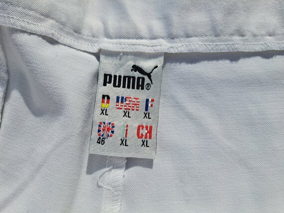 Vintage 90S Puma Disc short tennis shorts inside pock… - Gem