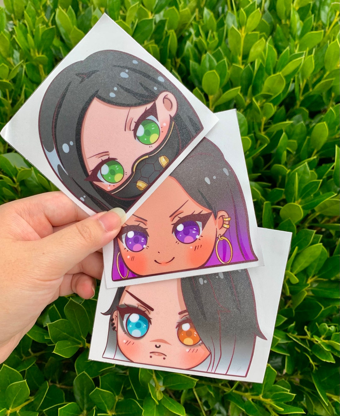 Valorant/viper/reyna/fade Peeking Stickers/car Decals - Etsy