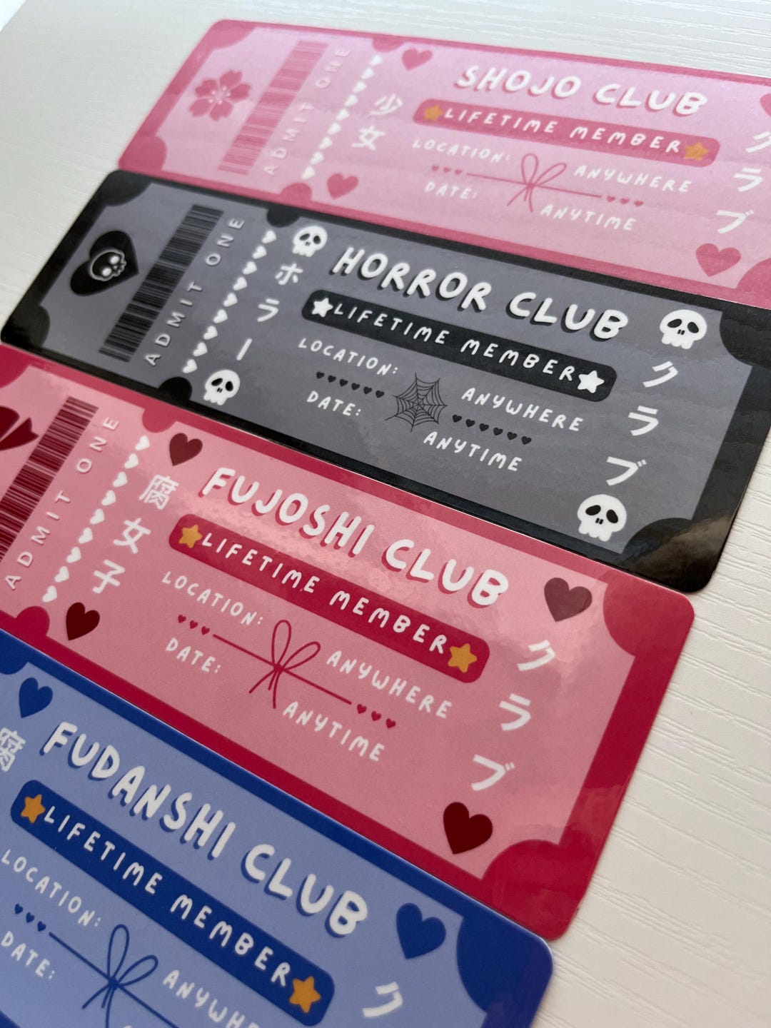 Manga Bookmarks, Kawaii Bookmarks, Fujoshi, Fudanshi, BL, Yaoi, Horror ...