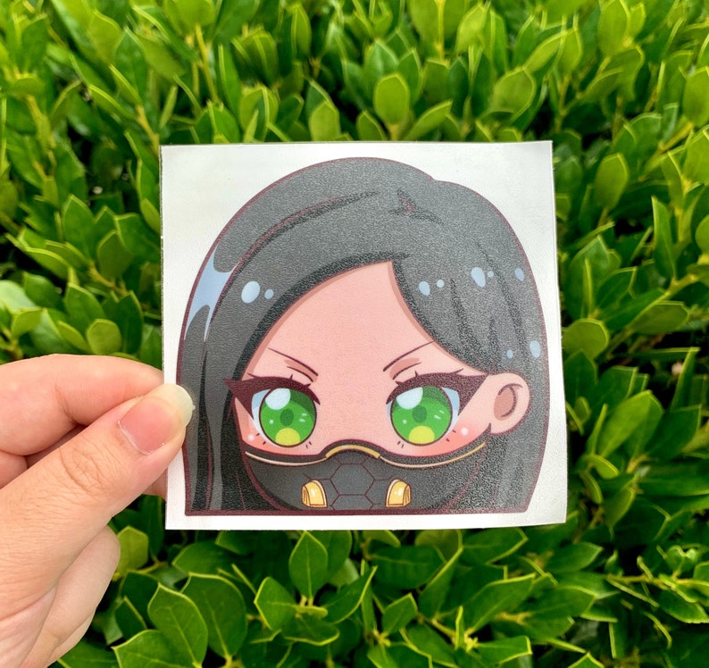 Valorant/viper/reyna/fade Peeking Stickers/car Decals - Etsy Australia