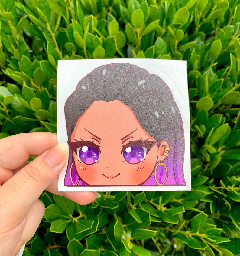 Valorant/viper/reyna/fade Peeking Stickers/car Decals - Etsy