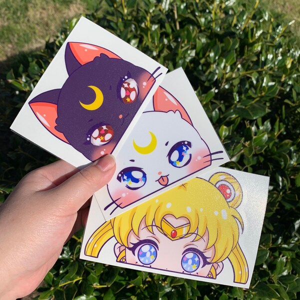 Sailor Moon Car Stickers - Etsy