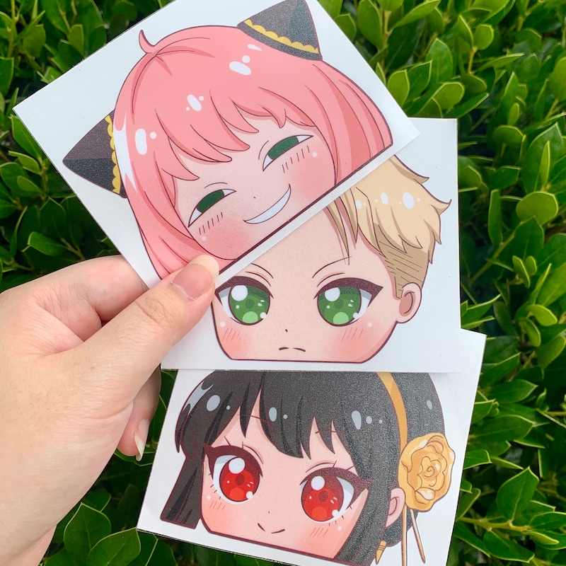 Anime Car Decal - Etsy