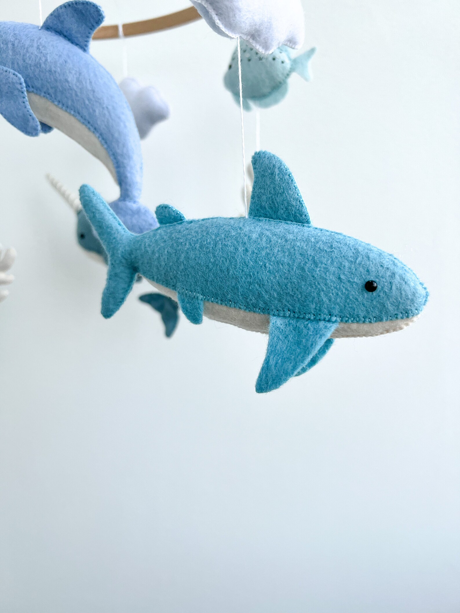 Ocean Baby Mobile, Sea Creatures Cot Mobile Hanging, Pregnancy Gift for ...
