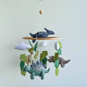 Dinosaur Baby Mobile, Dino Crib Mobile, Baby Mobile Boy, Dinosaurs ...