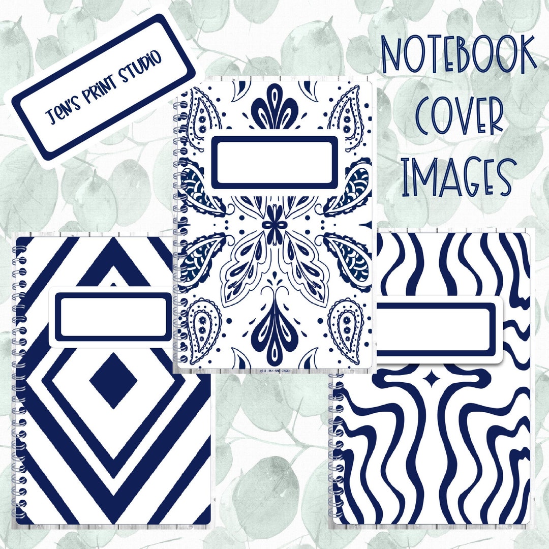 Digital Notebook Covers for Good Notes, Notability, Etc... Covers for ...