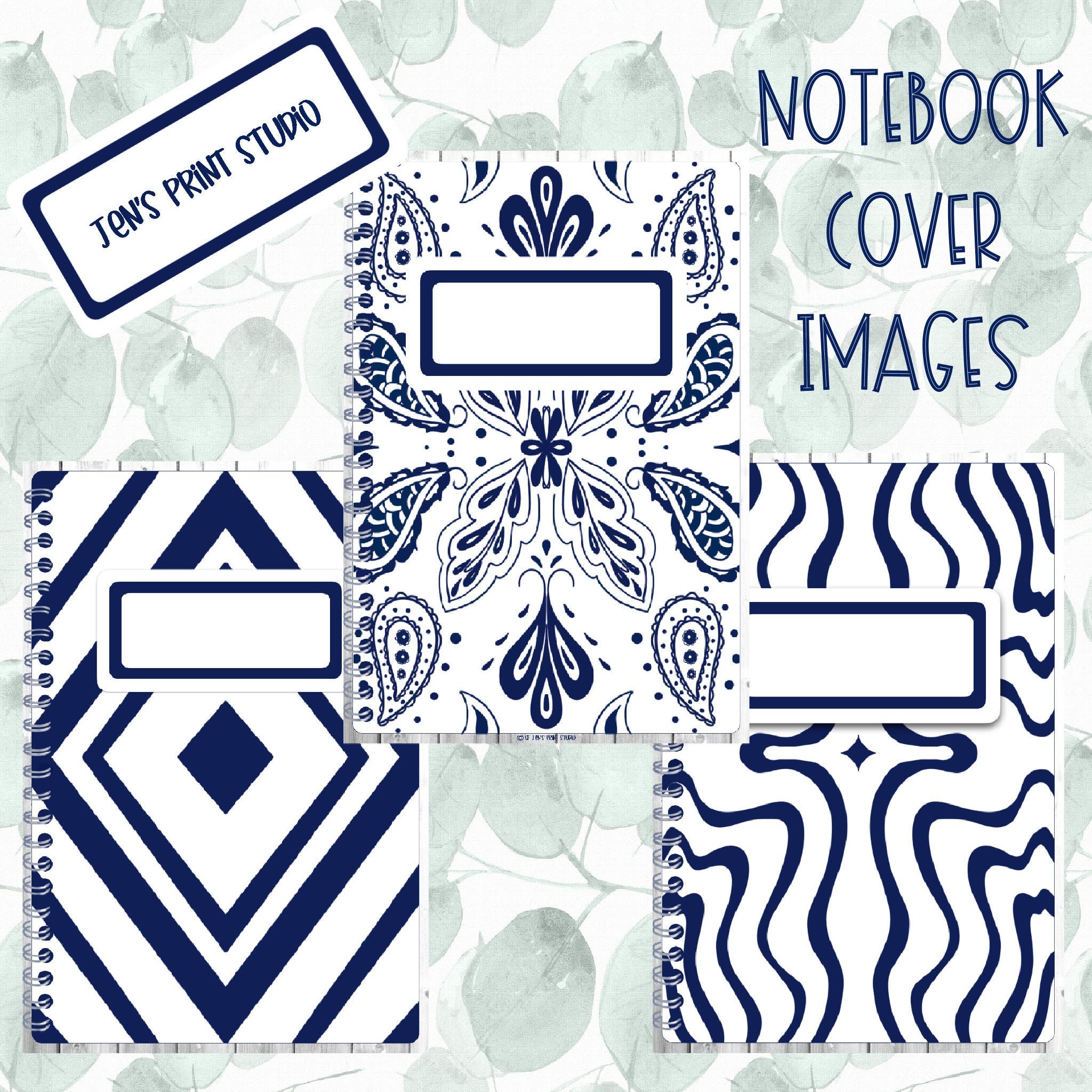 Digital Notebook Covers for Good Notes, Notability, Etc... Covers for ...