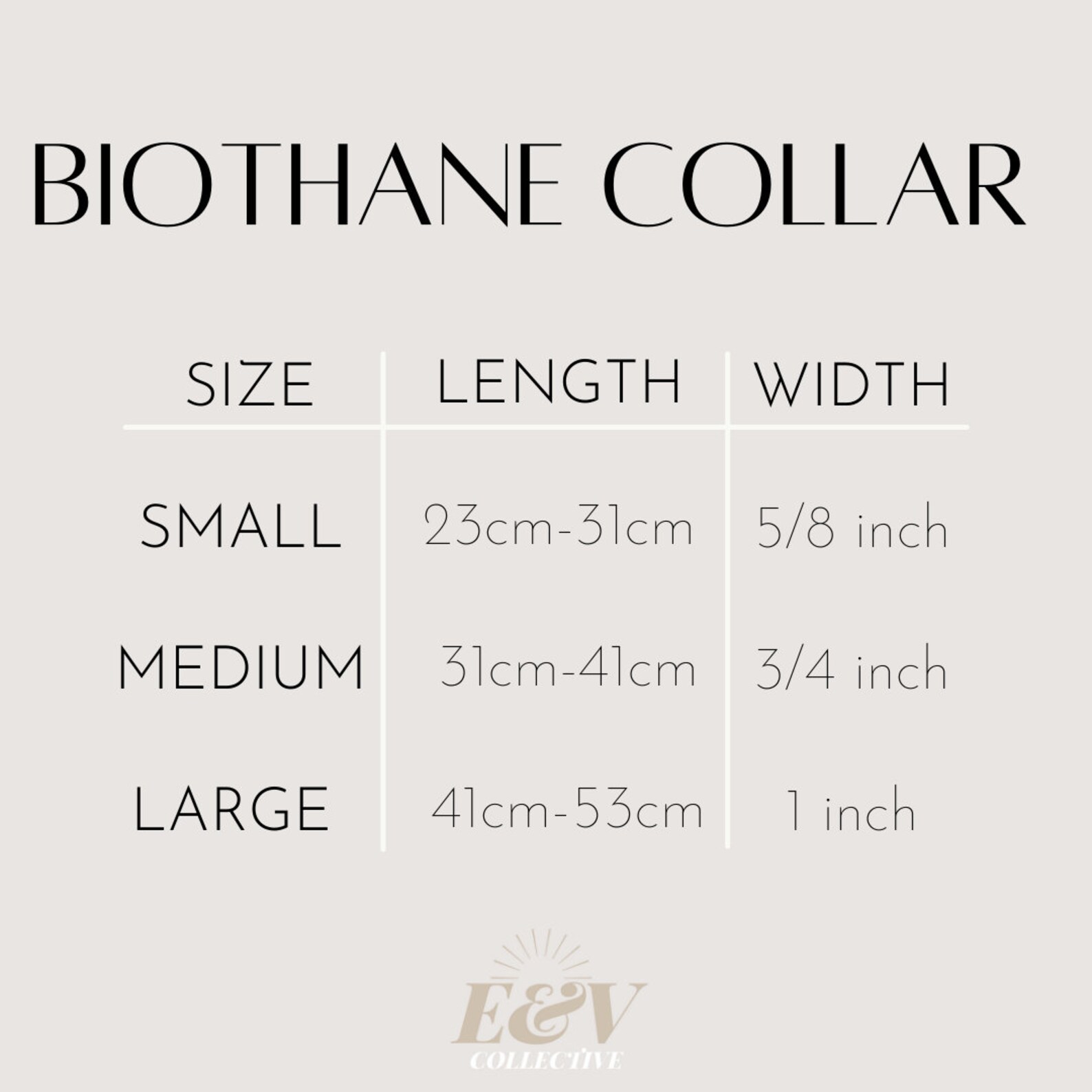 Biothane Collar White Matching Leads Available Metal | Etsy UK