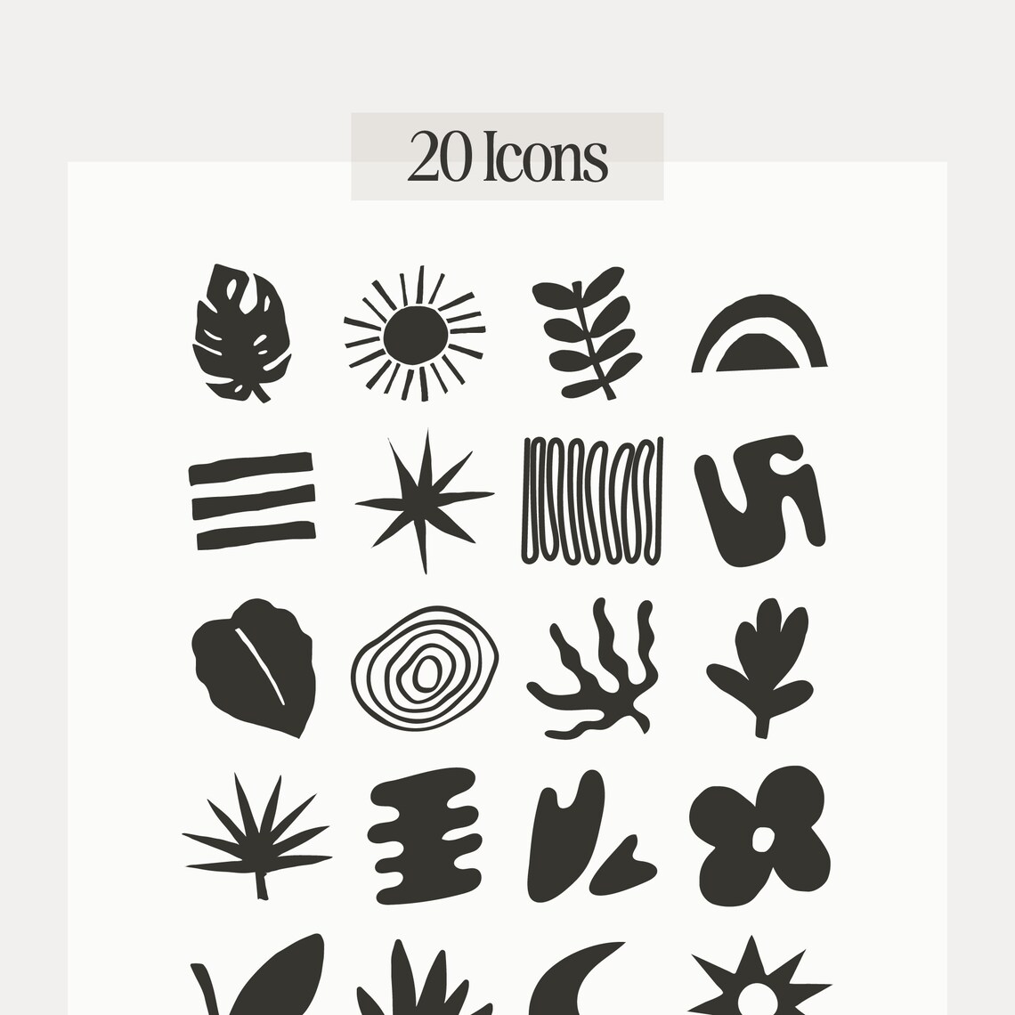 Minimalist Notion Icons and Covers - Notion Customization Bundle - Etsy