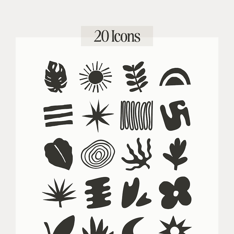 Minimalist Notion Icons and Covers - Notion Customization Bundle - Etsy