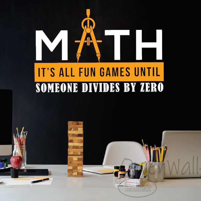 Math Decal - Etsy