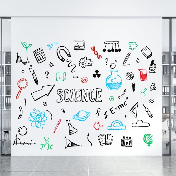 Science Wall Decor - Etsy