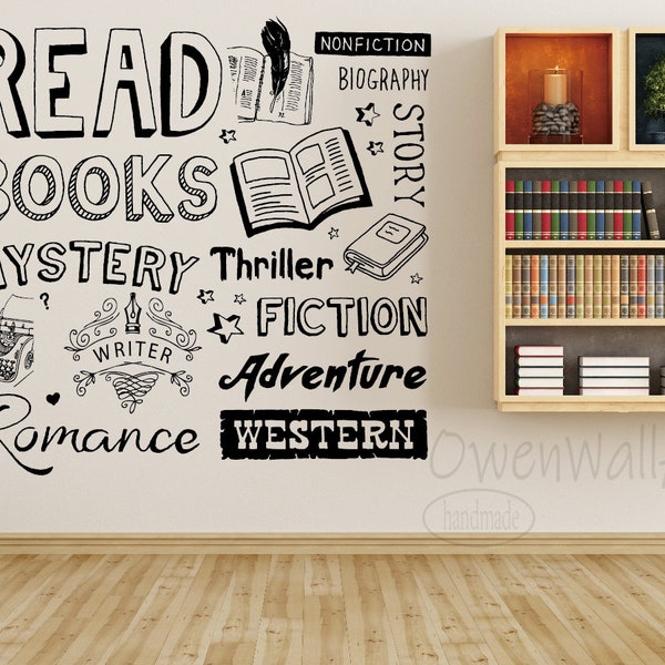 Library Wall Art - Etsy