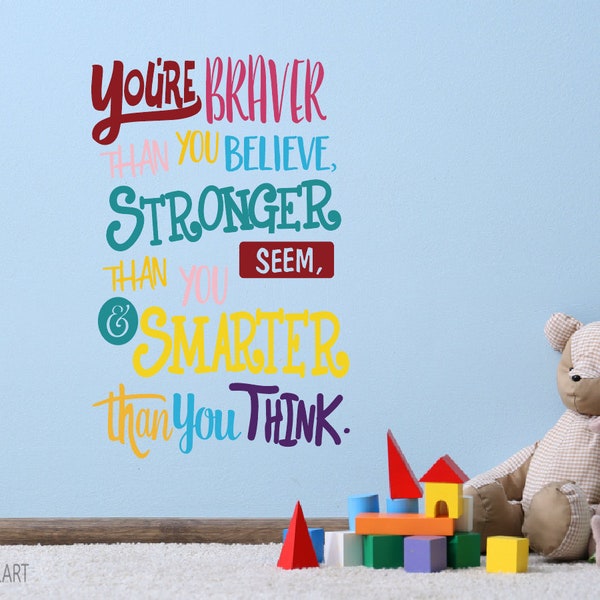 Positive Wall Decal - Etsy